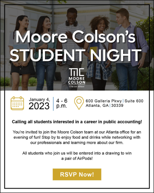 Moore Colson Student Night - 1/4