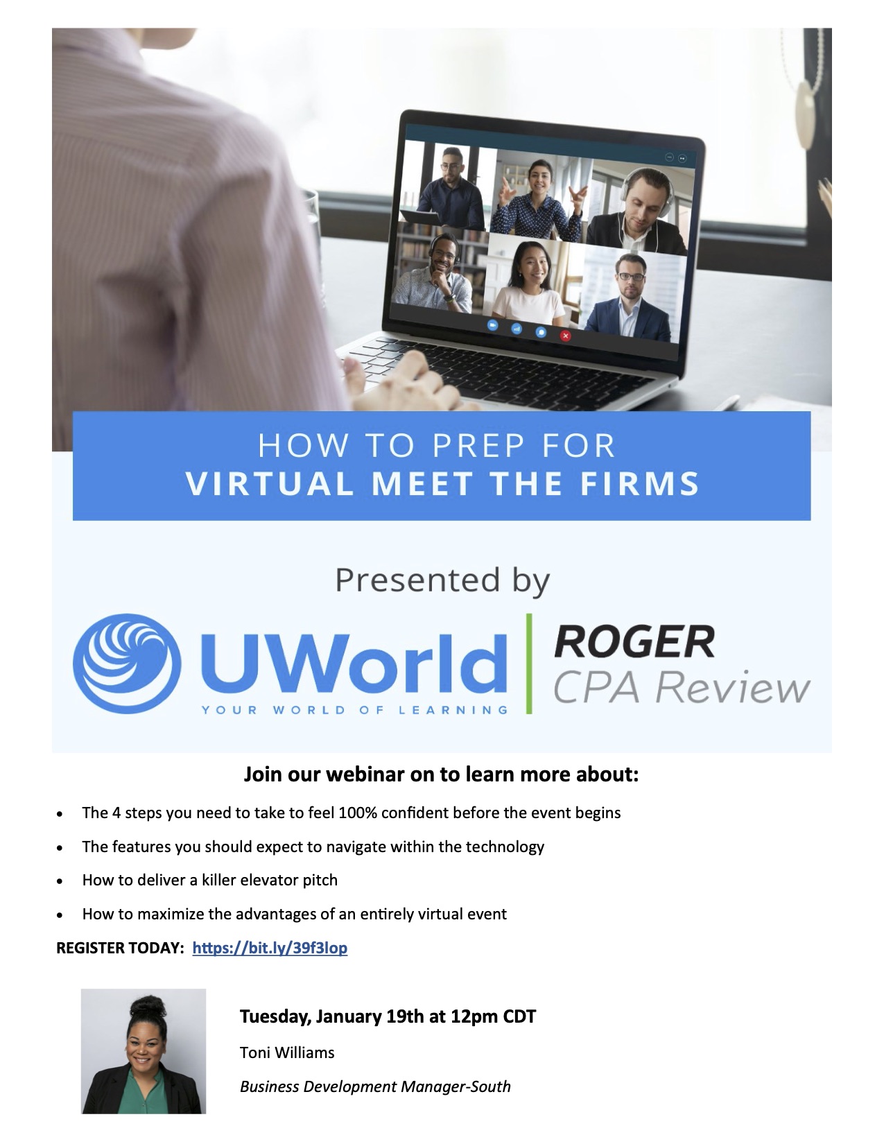 UWorld Roger CPA Review MTF Prep Webinar
